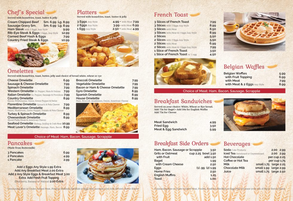 Menu - Georgetown Family Restaurant