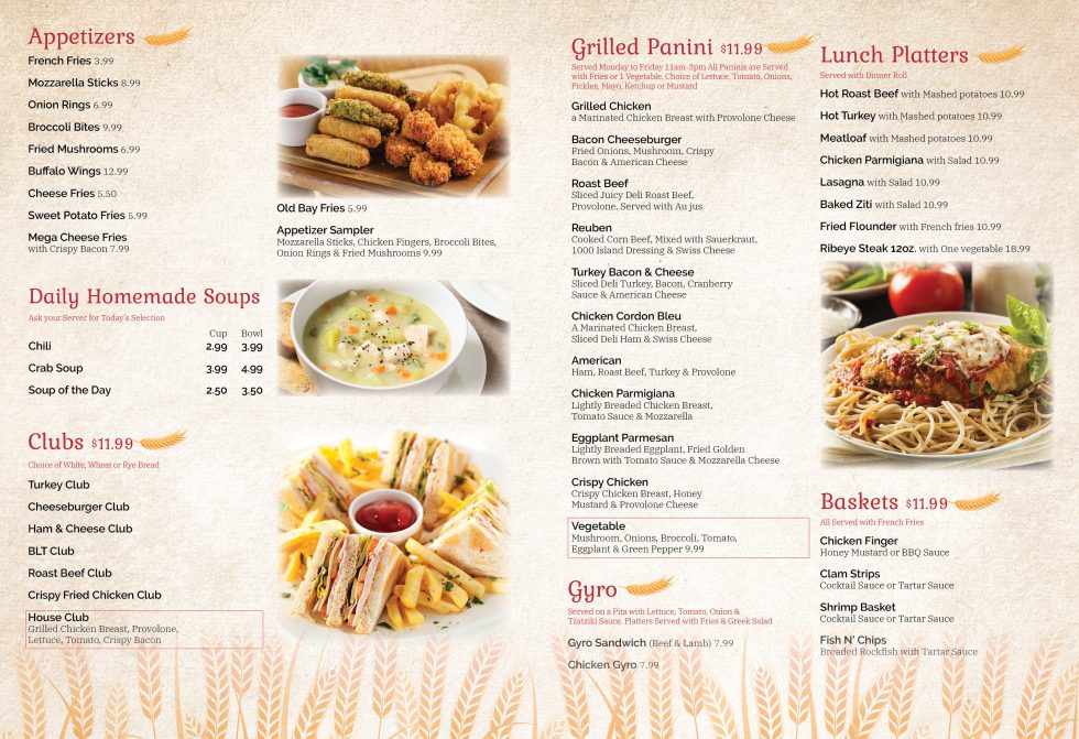 Menu - Georgetown Family Restaurant