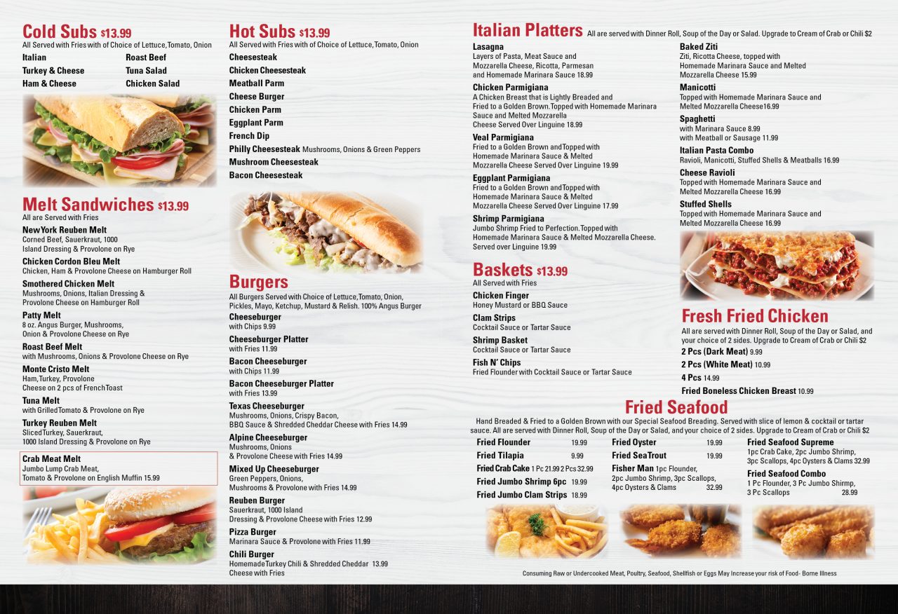 Menu - Georgetown Family Restaurant
